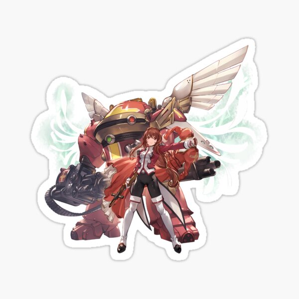 "Granblue Fantasy Versus Erica Fontaine SR Second Art" Sticker for Sale ...