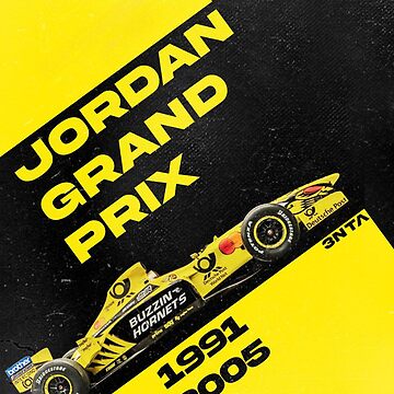 "Jordan Grand Prix-F1 vintage tribute" Sticker for Sale by 3NTAGraphic ...