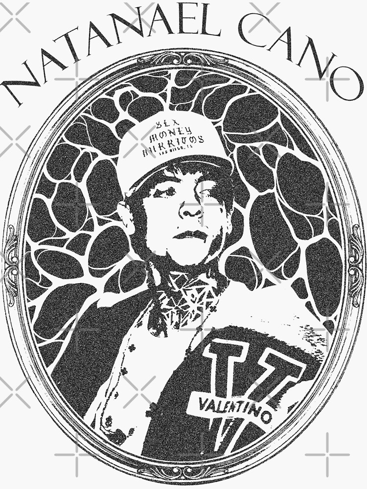 "Natanael Cano Nata Montana Sigilism Design" Sticker by HostDrawing ...