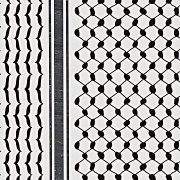 "Palestinian Kufiya Kuffiyeh" Sticker for Sale by EYE ILLUSTRATE ...