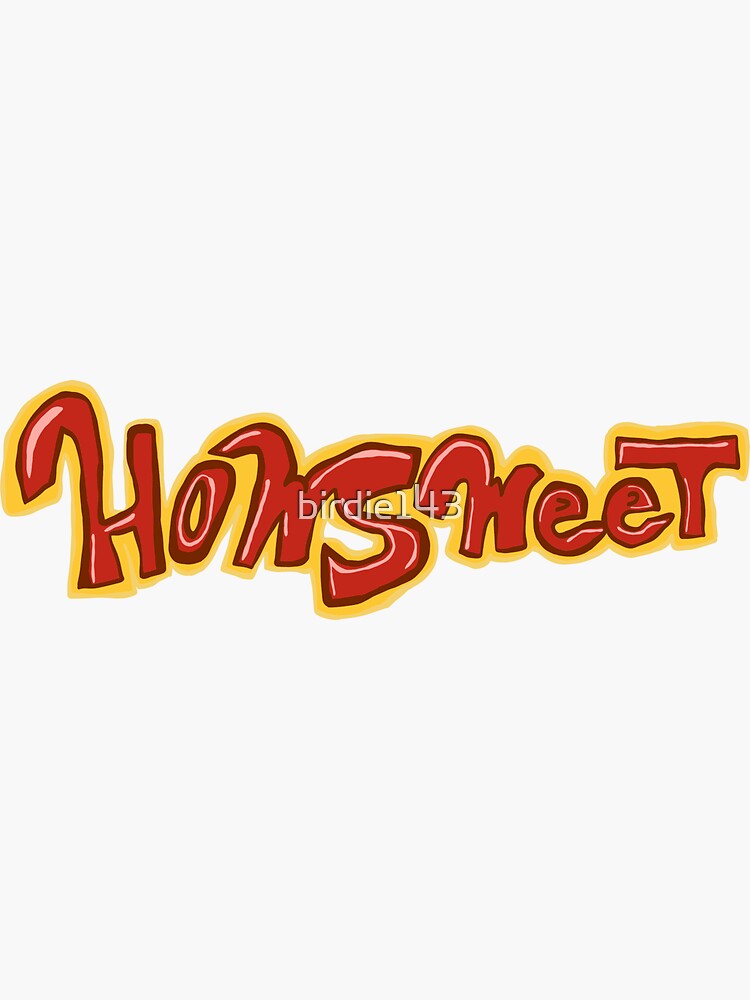 "newjeans how sweet logo 1" Sticker for Sale by birdie143 | Redbubble