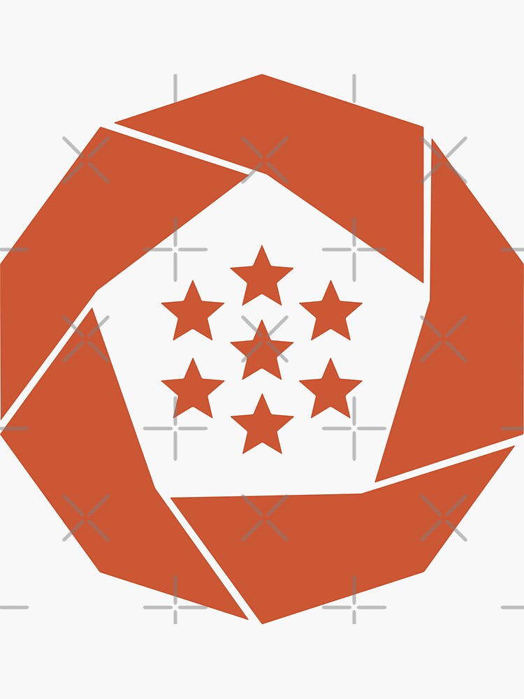 "Ace Combat Federal Erusea Air Force Orange" Sticker for Sale by ...