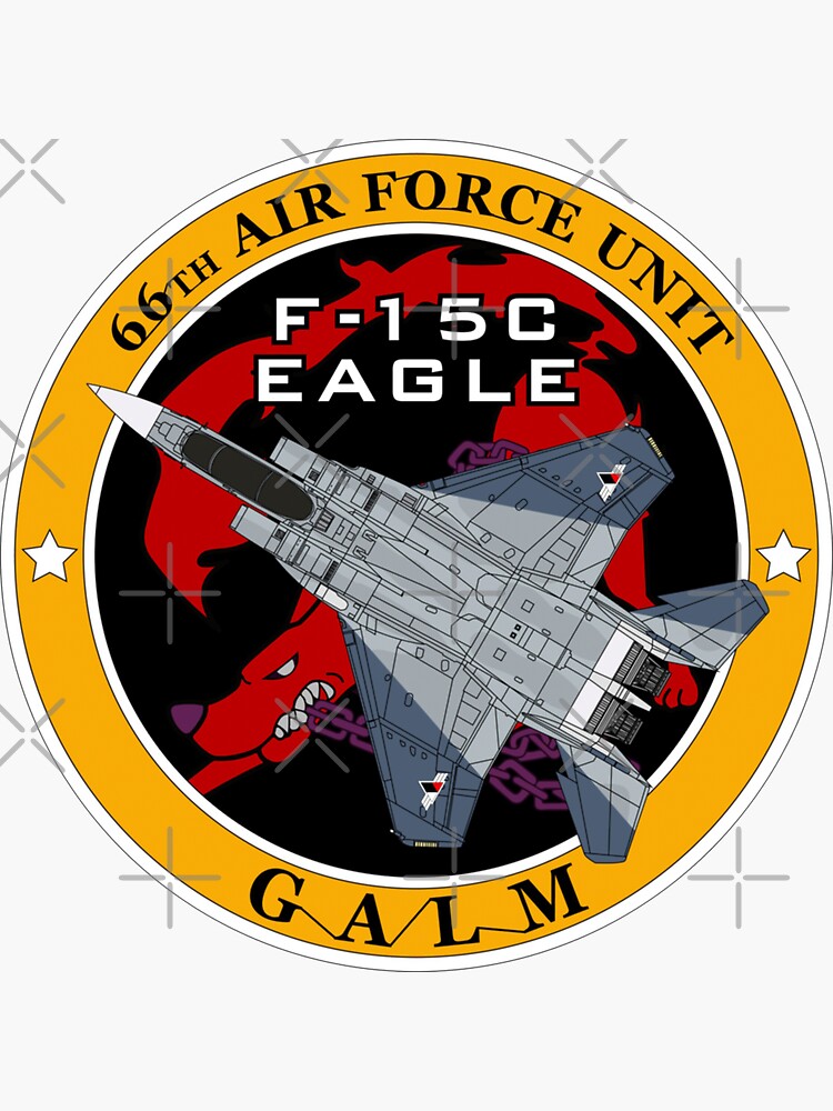 "Ace Combat Galm Team F-15C Cipher" Sticker for Sale by StreetArtiist ...