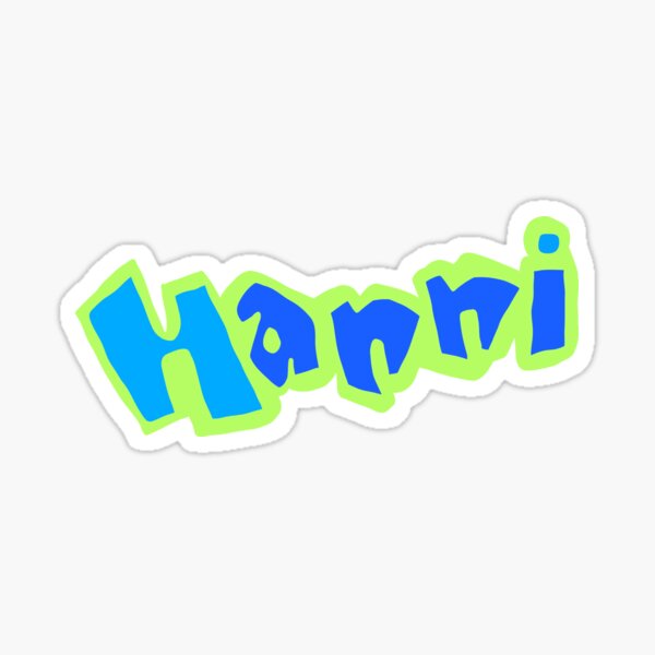 "hanni newjeans how sweet logo" Sticker for Sale by birdie143 | Redbubble