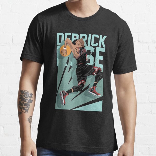 "DERRICK ROSE" T-shirt by balinessrice | Redbubble