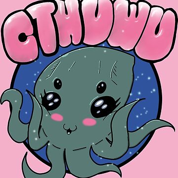 "Cthuwu" Sticker for Sale by WintersNikNaks | Redbubble
