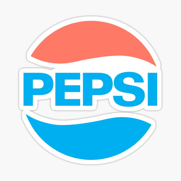 "pepsi" Sticker for Sale by Forest W Hudson | Redbubble