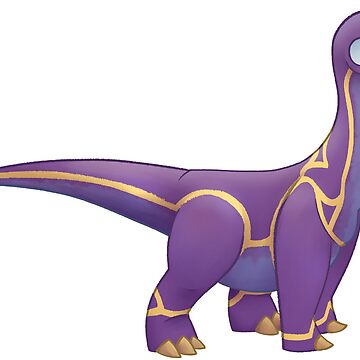 "Brachio Fossil Fighters" Sticker for Sale by Fritzien | Redbubble