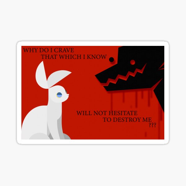 "Craving" Sticker for Sale by Fritzien | Redbubble
