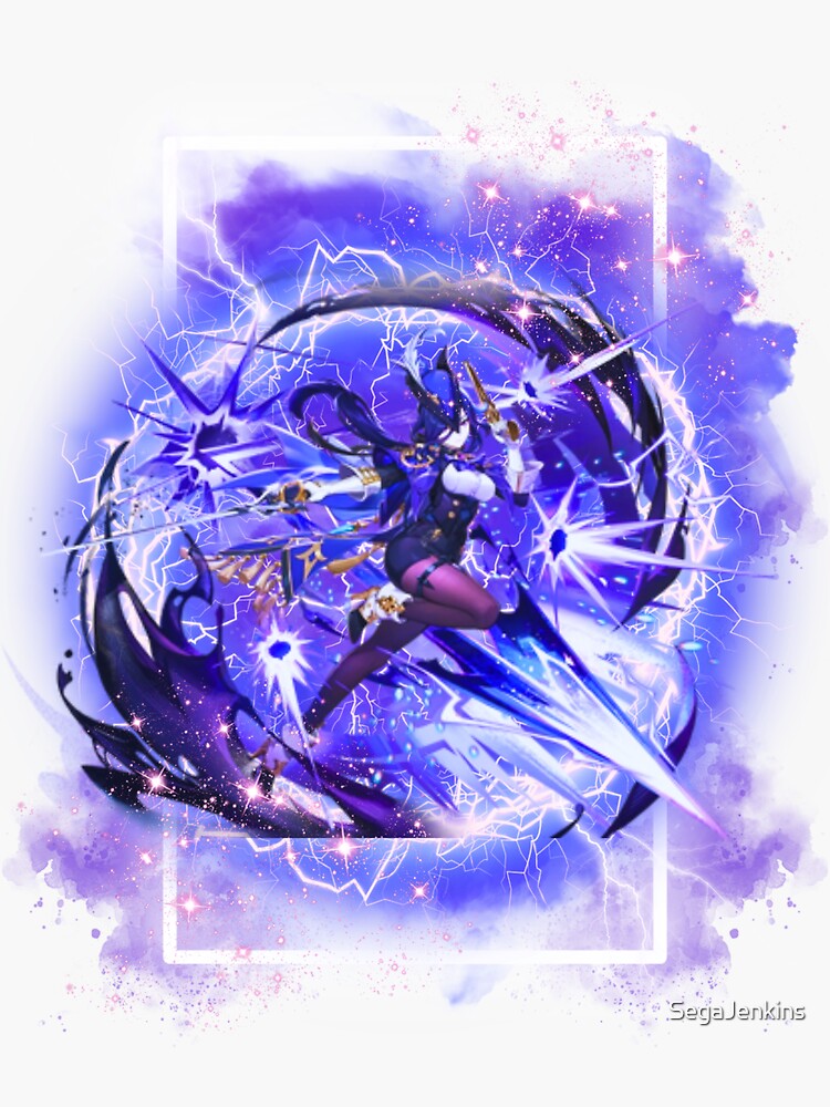 "Clorinde Genshin Impact Waifu" Sticker by SegaJenkins | Redbubble
