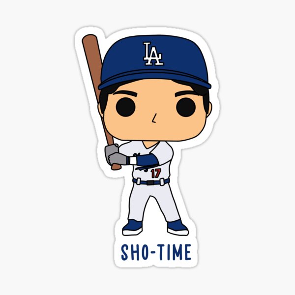 "shohei ohtani #17 dodgers funko pop" Sticker for Sale by ...