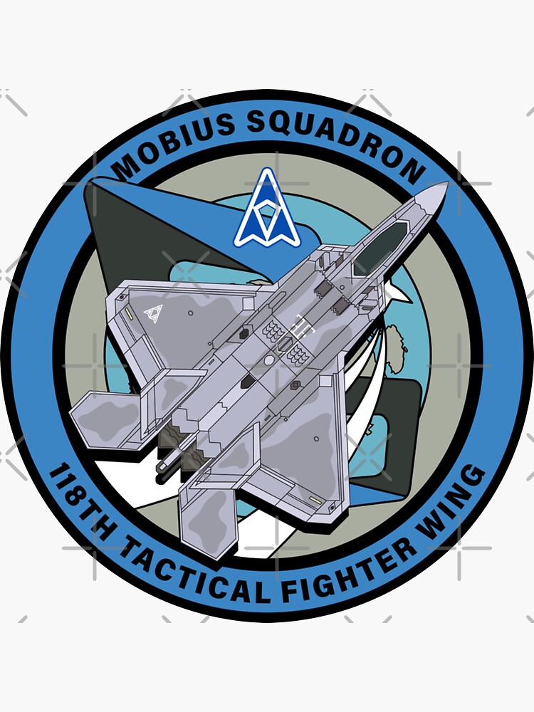 "Ace Combat Mobius Squadron Badge" Sticker for Sale by StreetArtiist ...