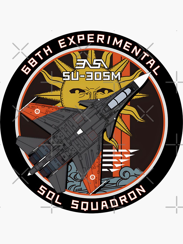 "Ace Combat Sol Squadron Su-30SM" Sticker for Sale by StreetArtiist ...