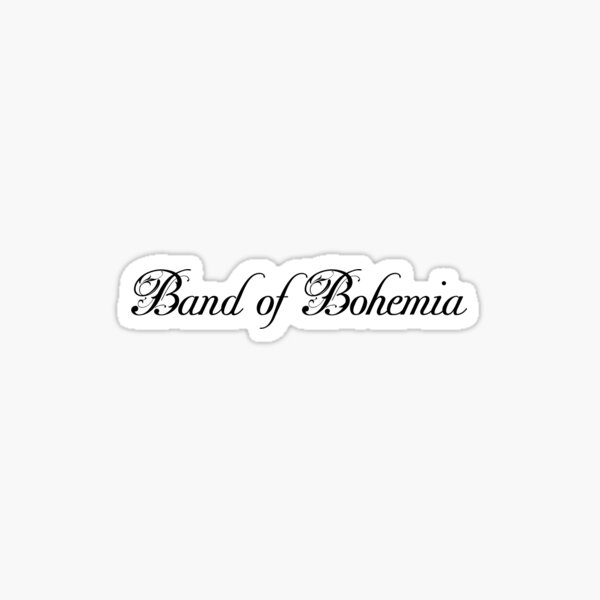 "Band of Bohemia Brewery" Sticker for Sale by KevinT988 | Redbubble