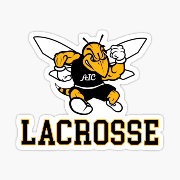 "AIC Lacrosse" Sticker for Sale by emmahasenfus | Redbubble
