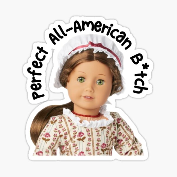 "Felicity Perfect All American B" Sticker for Sale by DjBubbleDesigns ...