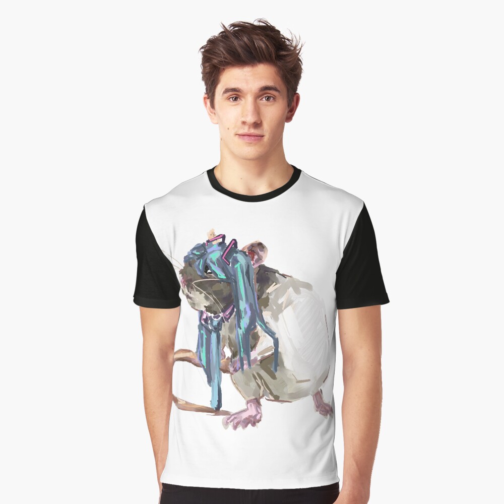 "rat hatsune miku " Sticker for Sale by RoRoLovesYou | Redbubble