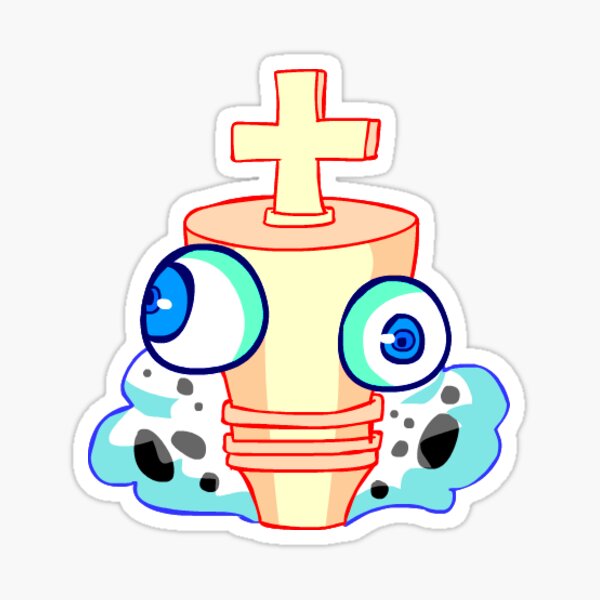 "Kinger - The Amazing Digital Circus" Sticker by SeraphimSounds | Redbubble