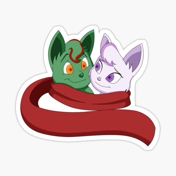 "Marles x Lyla" Sticker for Sale by Razz-Vernicus | Redbubble