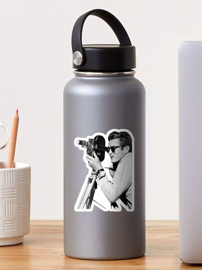 "James Dean Vintage Black and White" Sticker for Sale by earthtokarly ...