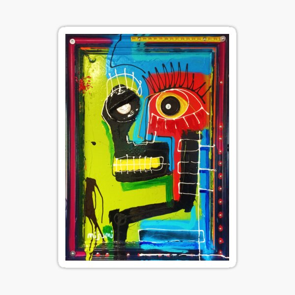 "Wide Open" Sticker for Sale by mijumi | Redbubble