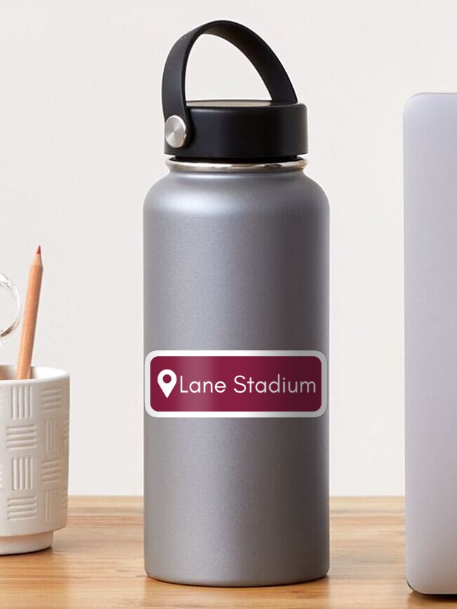 "Lane Stadium Location" Sticker for Sale by Casey Barker | Redbubble