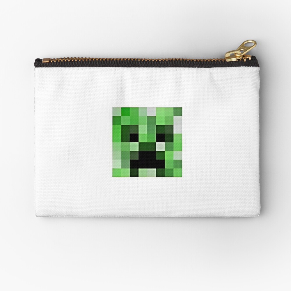 "Minecraft Creeper Head" Sticker for Sale by MerchNStyle | Redbubble