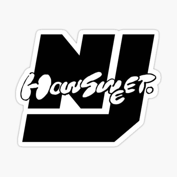 "NewJeans (뉴진스) 'How Sweet' Logo" Sticker by InYourOrbit613 | Redbubble