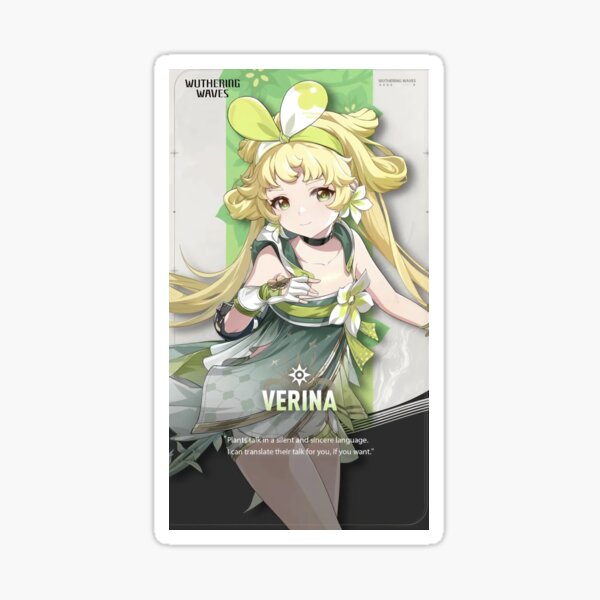 "Verina Poster Wuthering Waves" Sticker by Demray | Redbubble