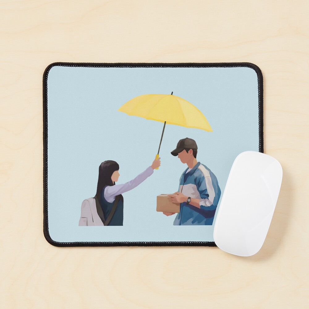 "Lovely Runner K-Drama Fan Art Iconic Umbrella Scene Ver. 2" Sticker ...