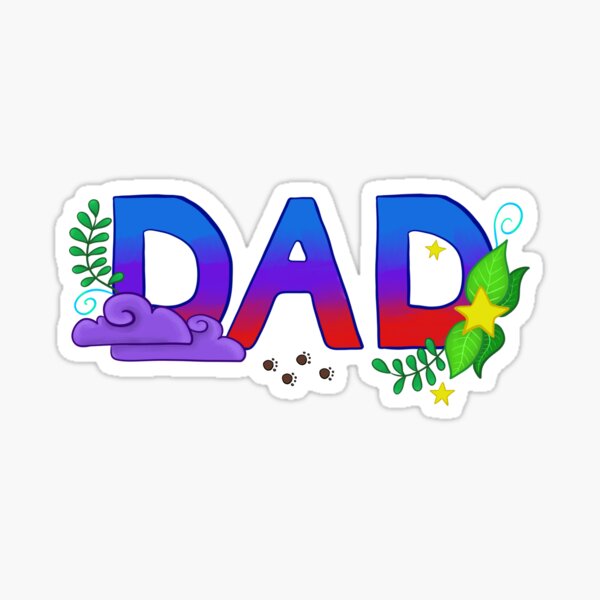 "Father's Day 2024 Derek" Sticker for Sale by Elliementalist | Redbubble