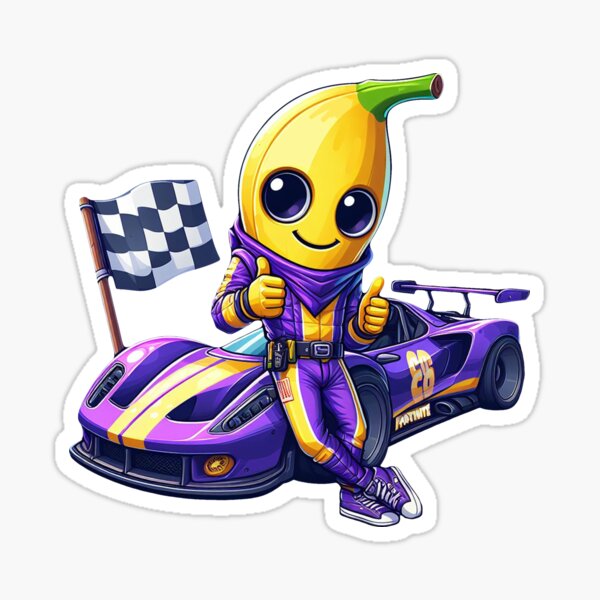 "Peely" Sticker for Sale by Meemaart | Redbubble