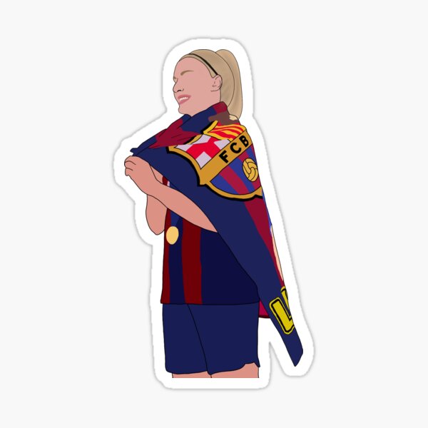 "Alexia Putellas - La Reina" Sticker for Sale by SKsakura | Redbubble