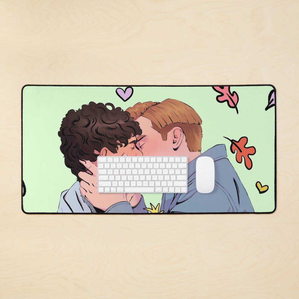 "Charlie and Nick kissing | Narlie | Heartstopper Love" Sticker for ...