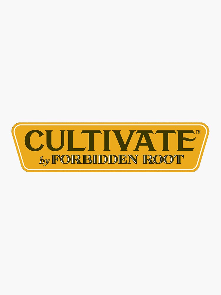 "Cultivate by Forbidden Root logo" Sticker for Sale by KevinT988 ...