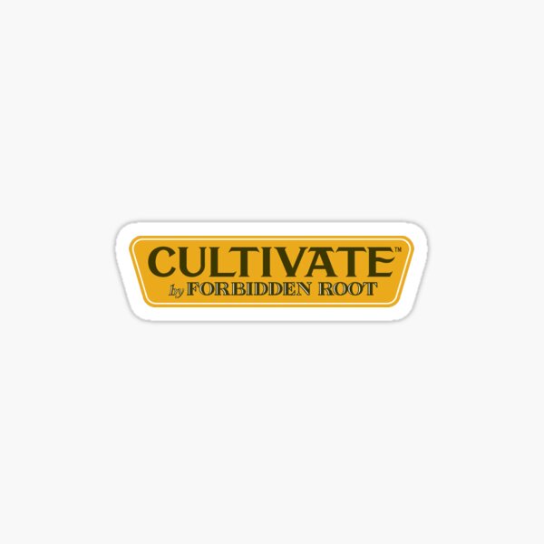 "Cultivate by Forbidden Root logo" Sticker for Sale by KevinT988 ...