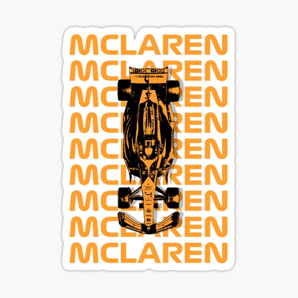 "Mclaren MCL38" Sticker for Sale by malakbahaa | Redbubble