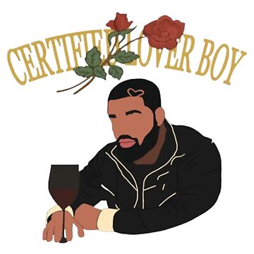 "Certified Lover Boy Logos" Sticker for Sale by alejandrozero | Redbubble