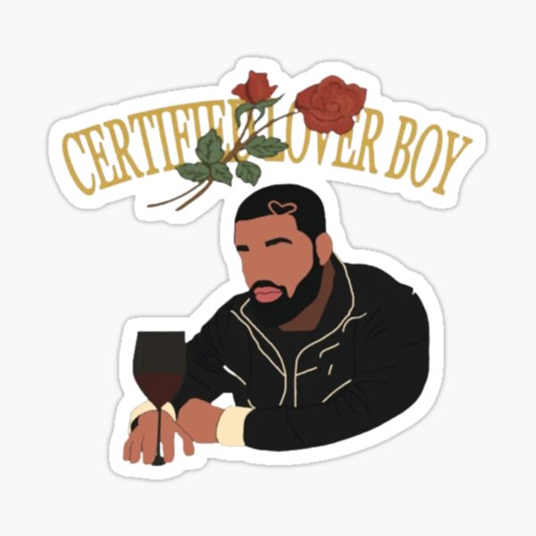 "Certified Lover Boy Logos" Sticker for Sale by alejandrozero | Redbubble