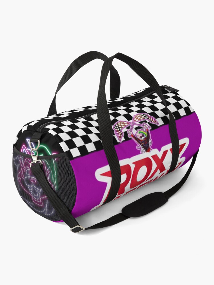 "Roxanne Wolf Roxy Raceway Duffle Bag" Duffle Bag for Sale by ...