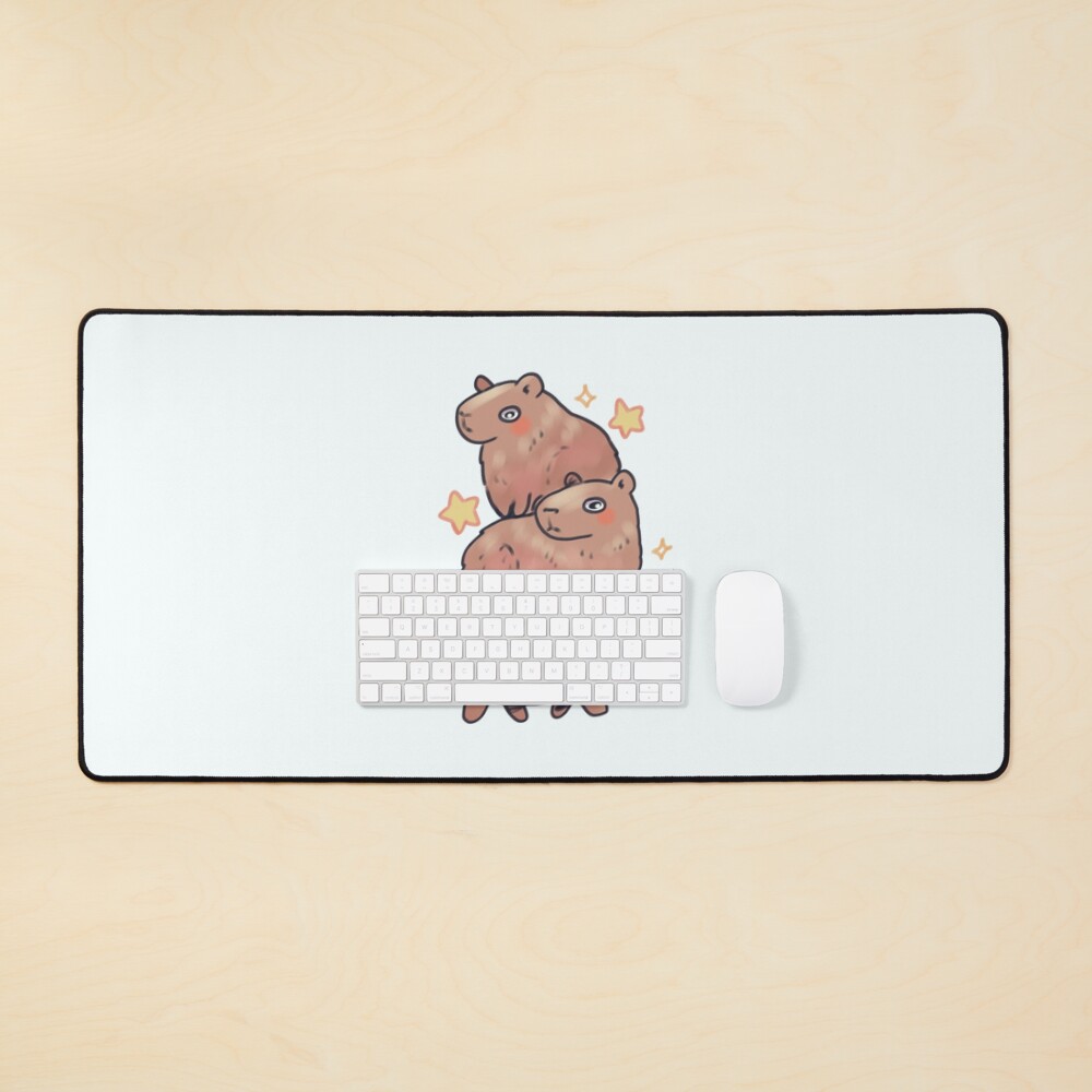 "capybara stack " Sticker for Sale by Artofmayara | Redbubble