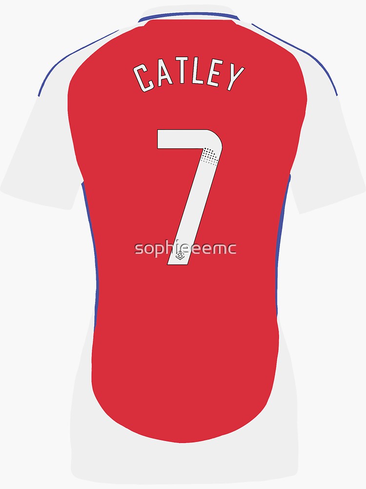 "Steph Catley 2024/2025 Arsenal Home Kit" Sticker for Sale by ...