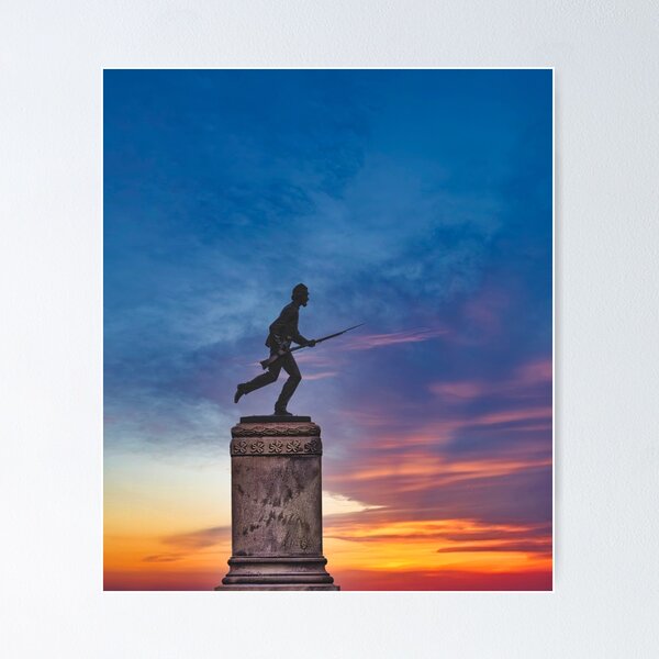 "The 1st Minnesota Infantry Regiment at Gettysburg" Poster for Sale by ...