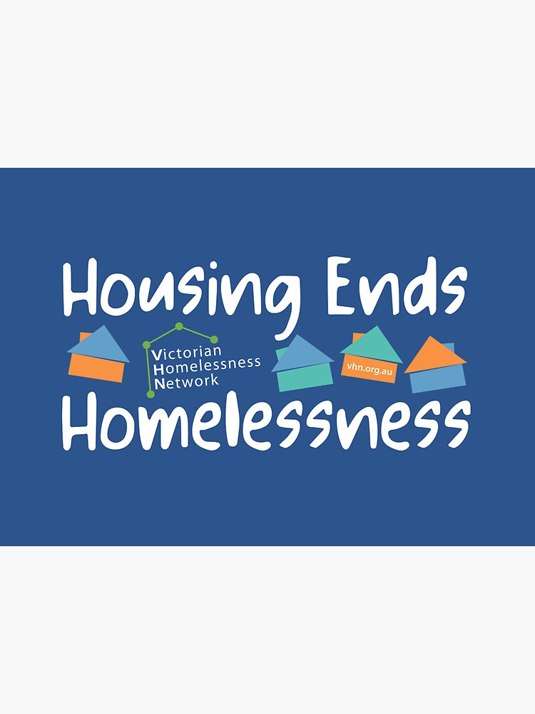 "Housing Ends Homelessness" Sticker for Sale by HEHmerch | Redbubble