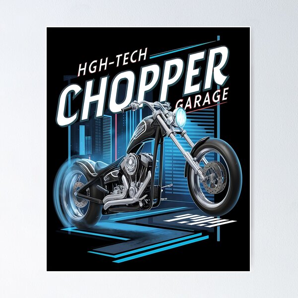 "Chopper garage - cafe racer styling - highway to hell - Chop shop ...