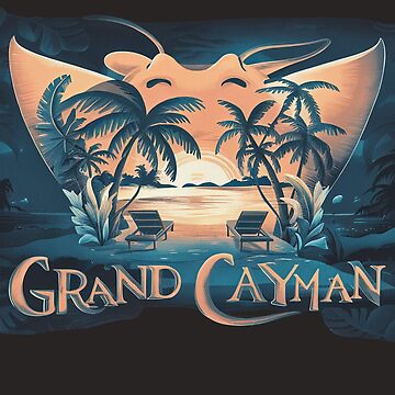 "Grand Cayman " Sticker for Sale by Pixel-Lair | Redbubble