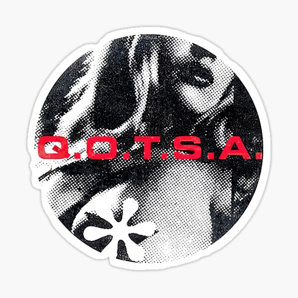 "qotsa" Sticker for Sale by henrywooo | Redbubble