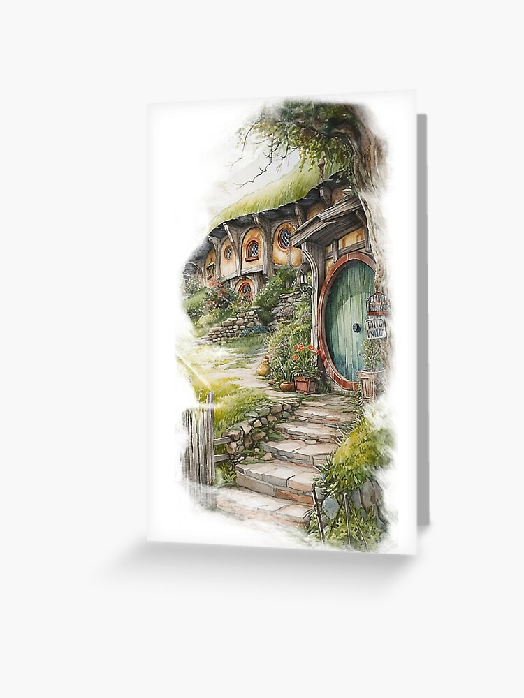 "Vintage Book Page, Tolkien" Greeting Card for Sale by VonaDigital ...