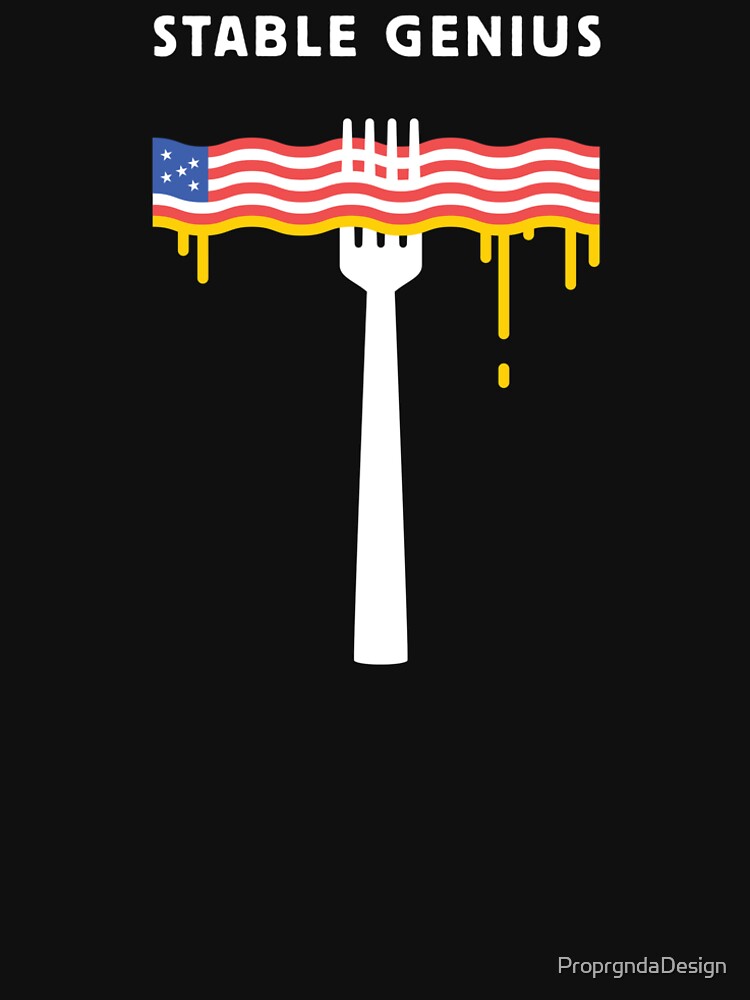 "Stable Genius - Tall" T-shirt for Sale by ProprgndaDesign | Redbubble ...