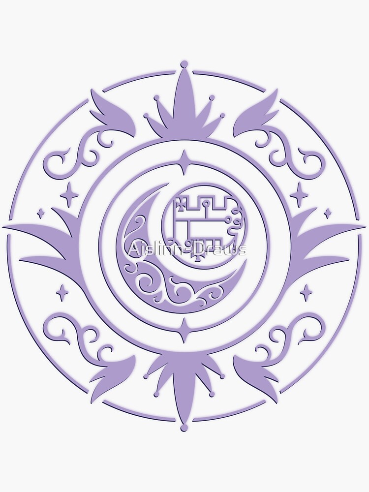 "Stolas Sketchbook Symbol" Sticker for Sale by Aislinn-Draws | Redbubble